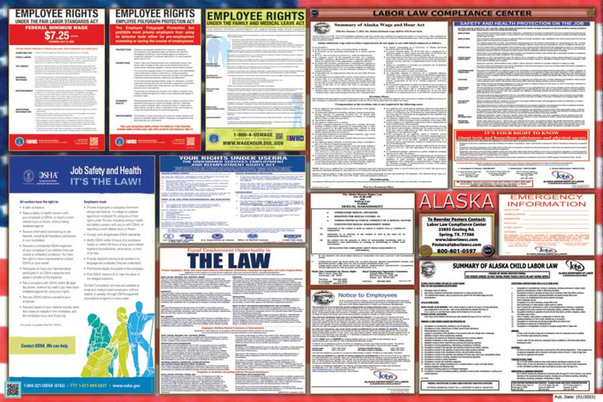 Consolidated State and Federal Labor Laws - alaskasafety.com