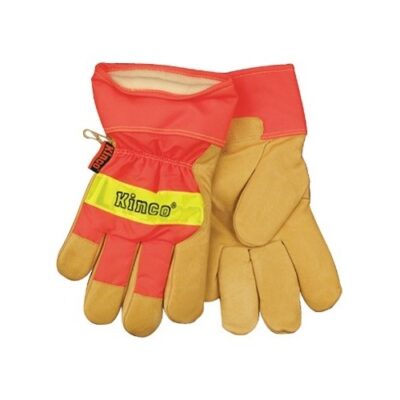 Kinco XS Safety Cuff Hi-Viz Orange Lined Glove - alaskasafety.com